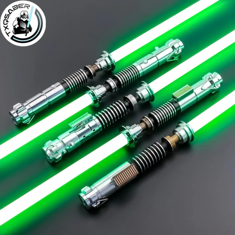 TXQSABER Luke Skywalker Heavy Dueling Lightsaber Colors Changing Ghost Effects Cosplay Jedi ...