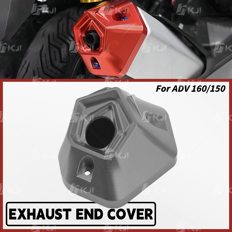 For Honda ADV 160/150 Exhaust Cover Muffler Tip Tailpipe End Cap ...