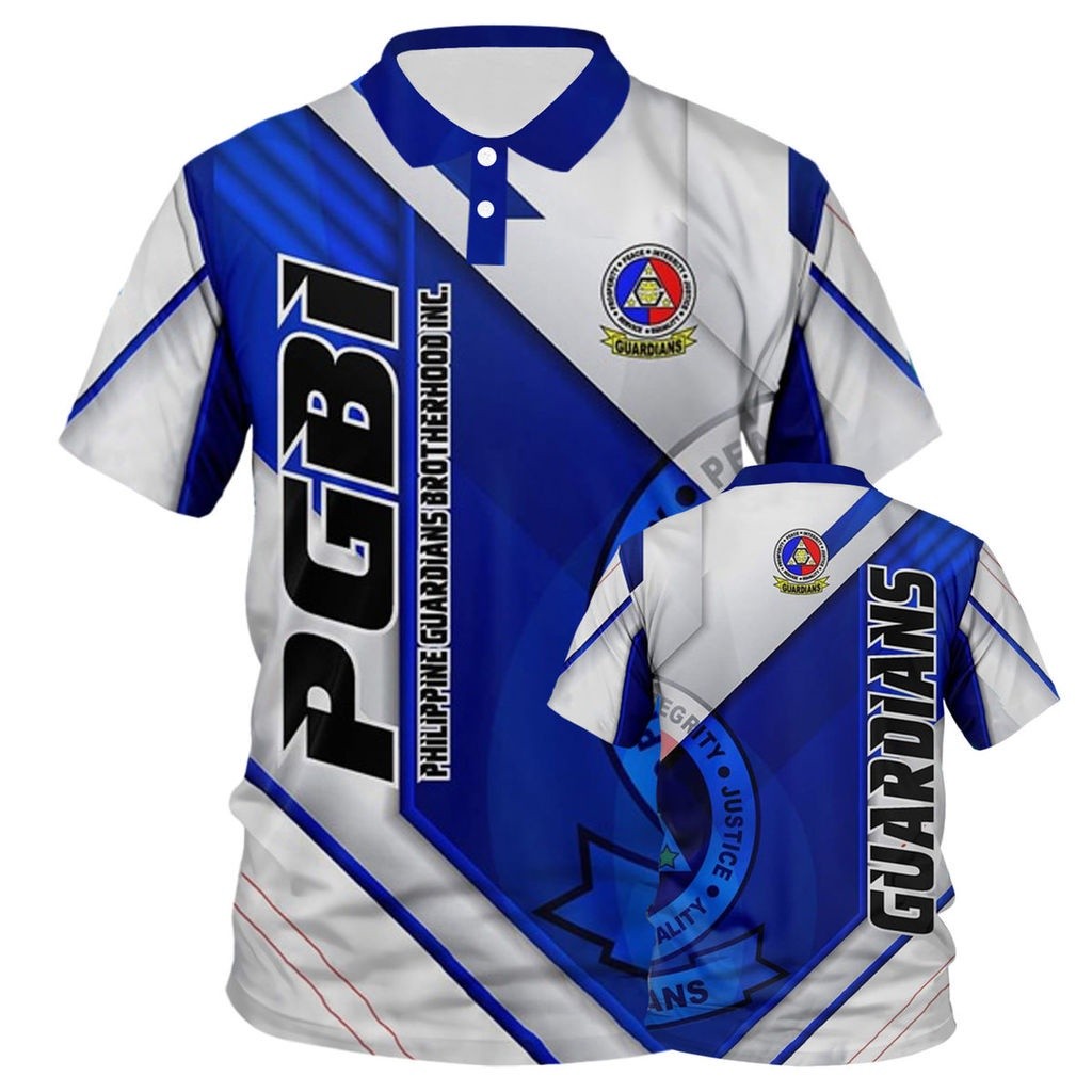 PGBI GUARDIANS POLO SHIRT Fully Sublimated Shirt PGBI | Shopee Philippines