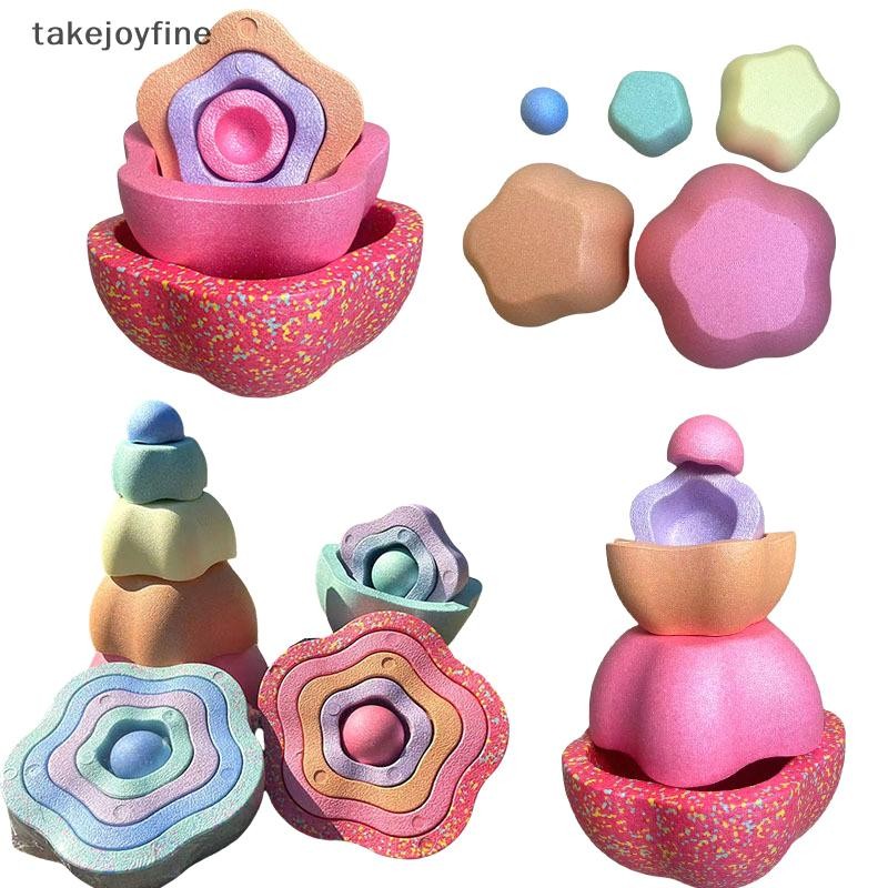 TFPH NEW Sports Sensory Equipment Stacking Rainbow Crossing Stone ...