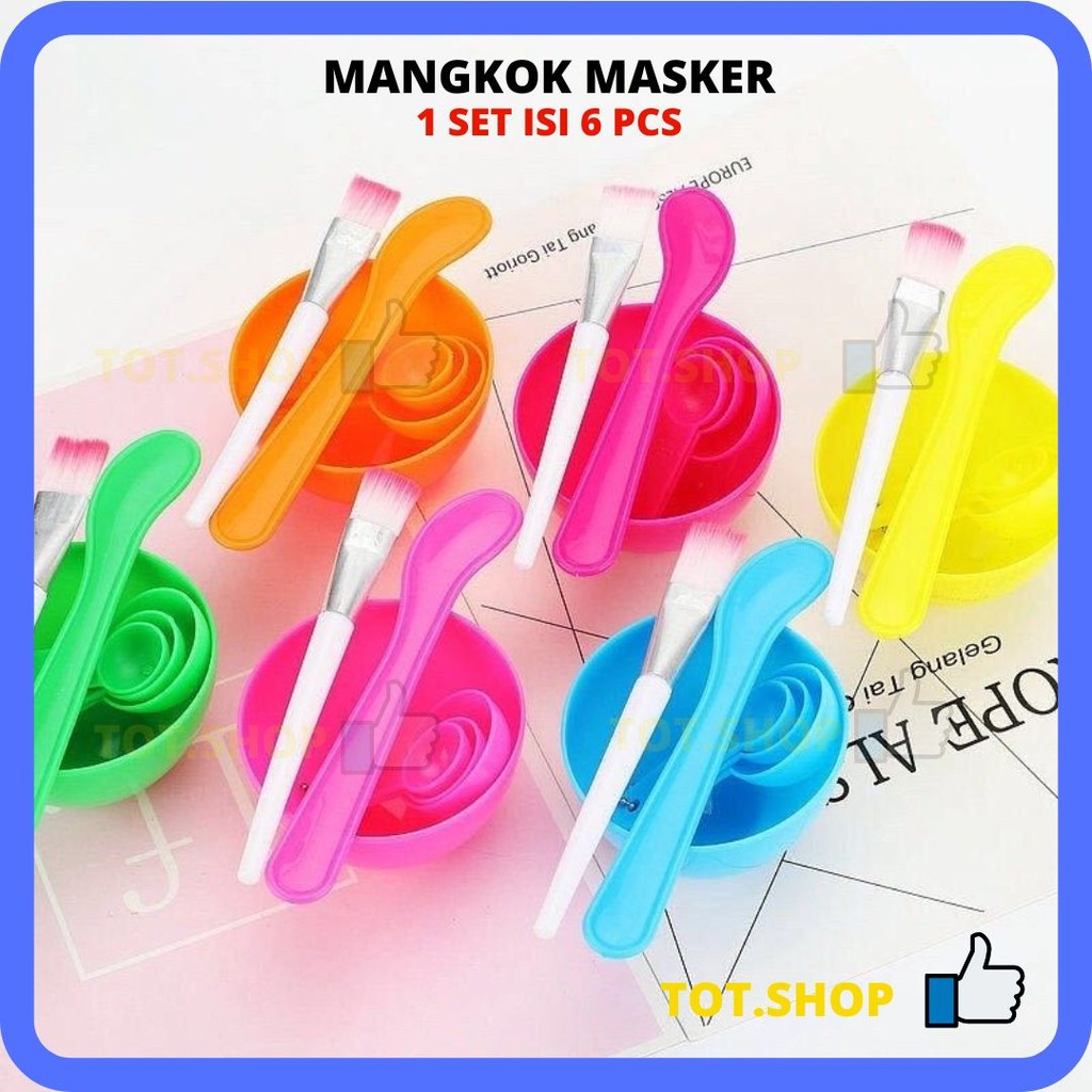 DAISO MINISO COLLAGEN COSMETIC SET MASK BOWL | Shopee Philippines