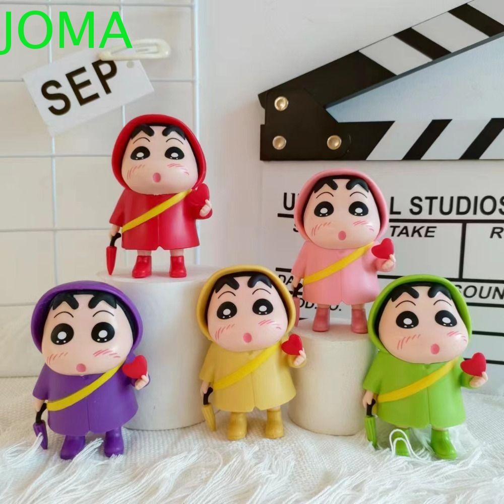 JOMA Raincoat Crayon Shin-chan Ornament, PVC Crayon Shin-chan Crayon ...