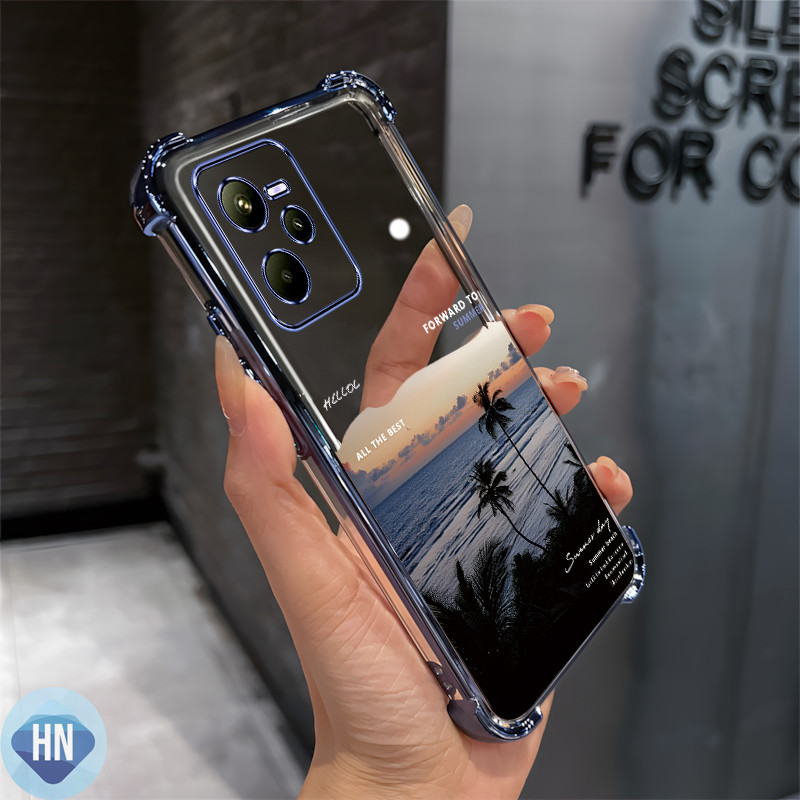 【seascape】Case for Realme C35 NAZRO 50A PRIME phone case Four corner ...