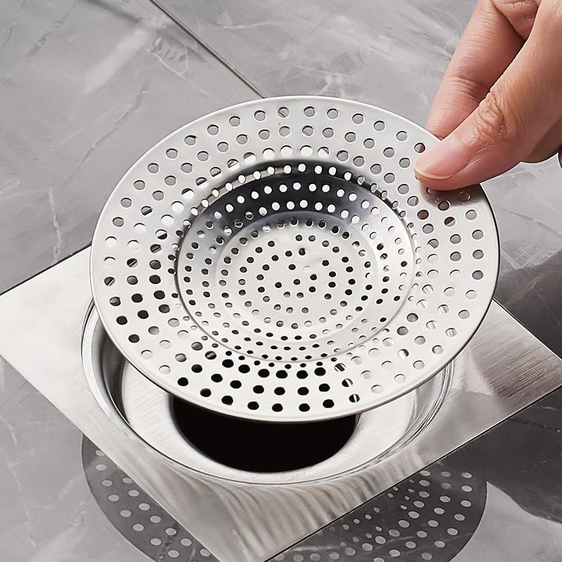 304 Stainless Steel Hair Filter Mesh Floor Drain Net Sewer Isolation ...
