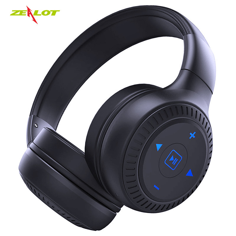 ZEALOT B20 Wireless Bluetooth Headphone Over Ear HiFi Bass Stereo Sound With Microphone | Shopee ...