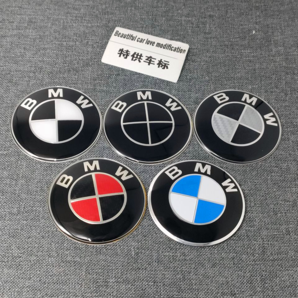 Suitable for Modified Wheel Label Sticker BMW Logo Wheel Center Cover ...