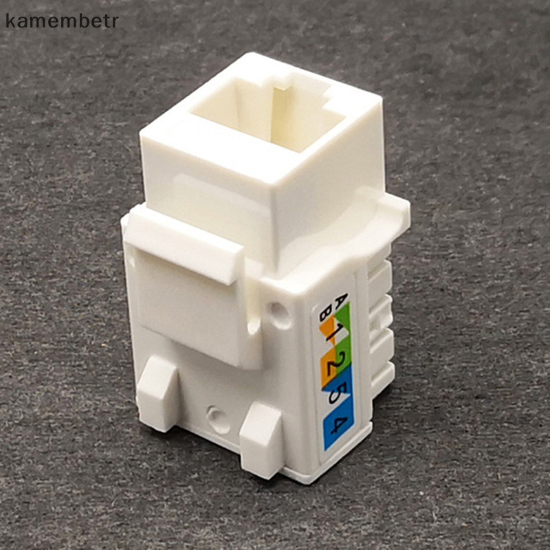 ka 5Pcs CAT6 RJ45 110 Punch Down Keystone Computer Module Network ...