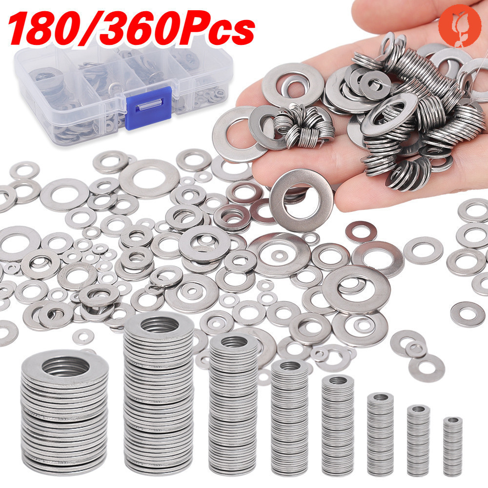 M2-M10 Universal Ultra Thin Stainless Steel Washer Set / General Repair ...