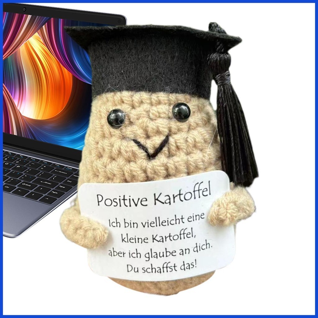 Mini Potato Crochet Doll Mini Potato Toy Crochet Potato Wool Knitted ...