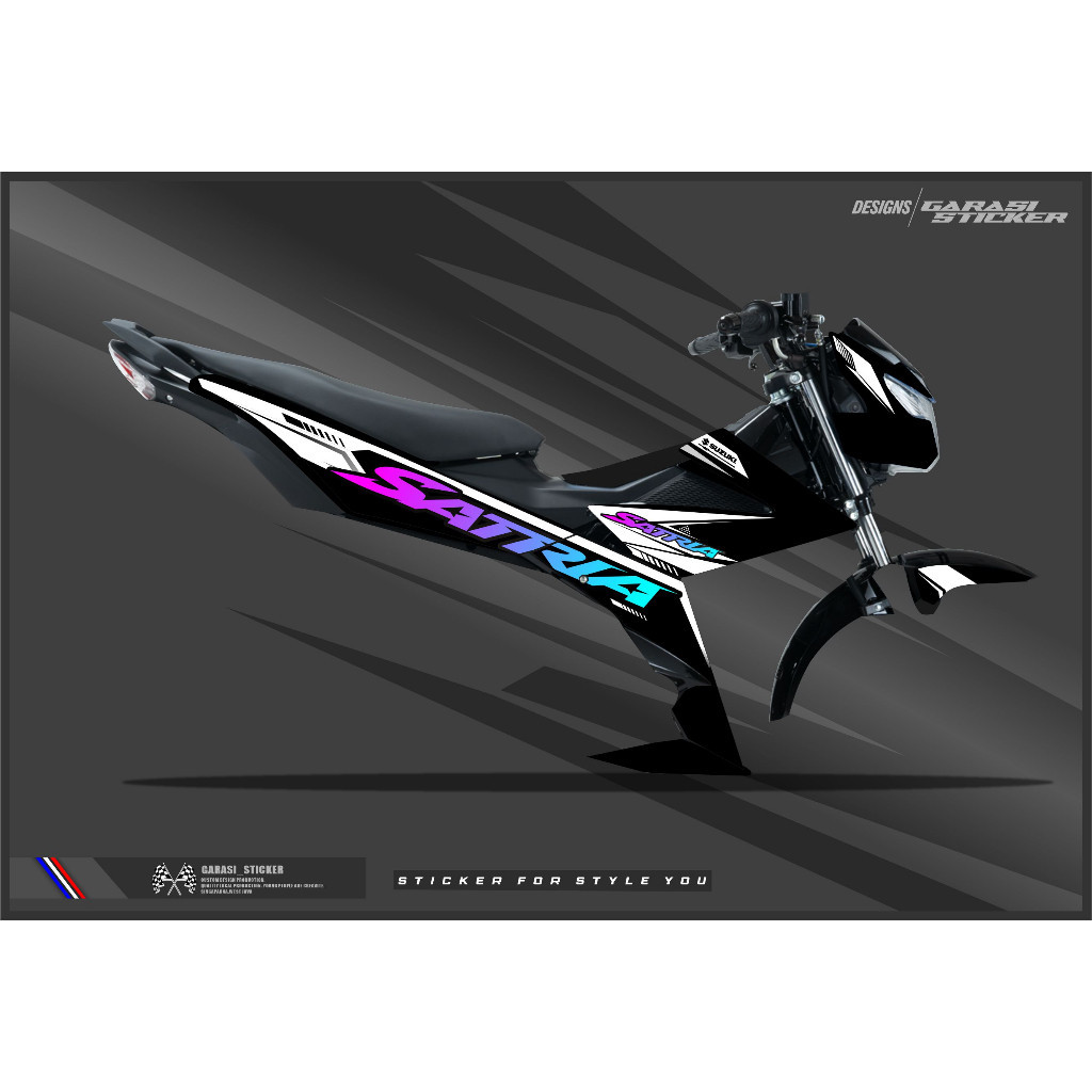 Satria FU Fi Striping/Sticker / Satria Thai New Concept Injection ...