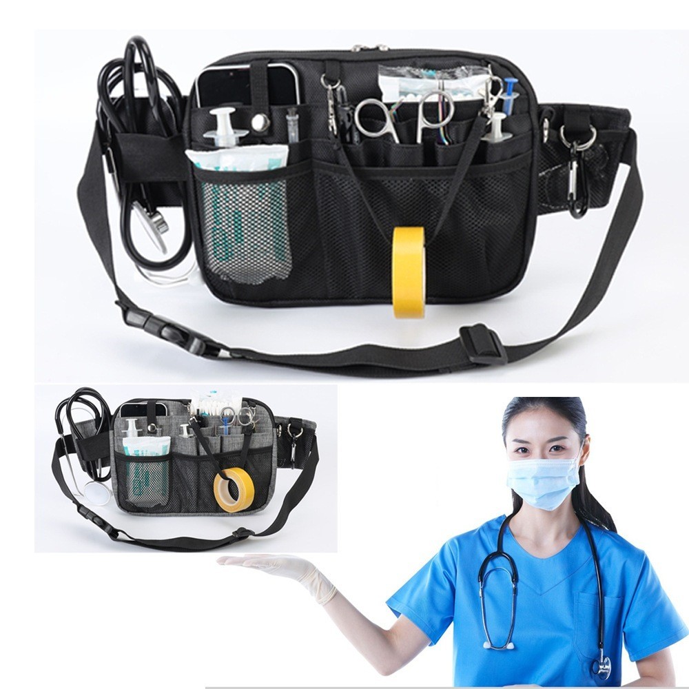 STST Nurse Fanny Pack Nursing Organizer Belt Nurse Apron Hip Bag Pouch ...