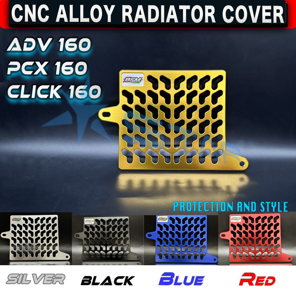 CNC Radiator Cover For HONDA ADV 160/PCX 160/CLICK 160 With Bolt ...
