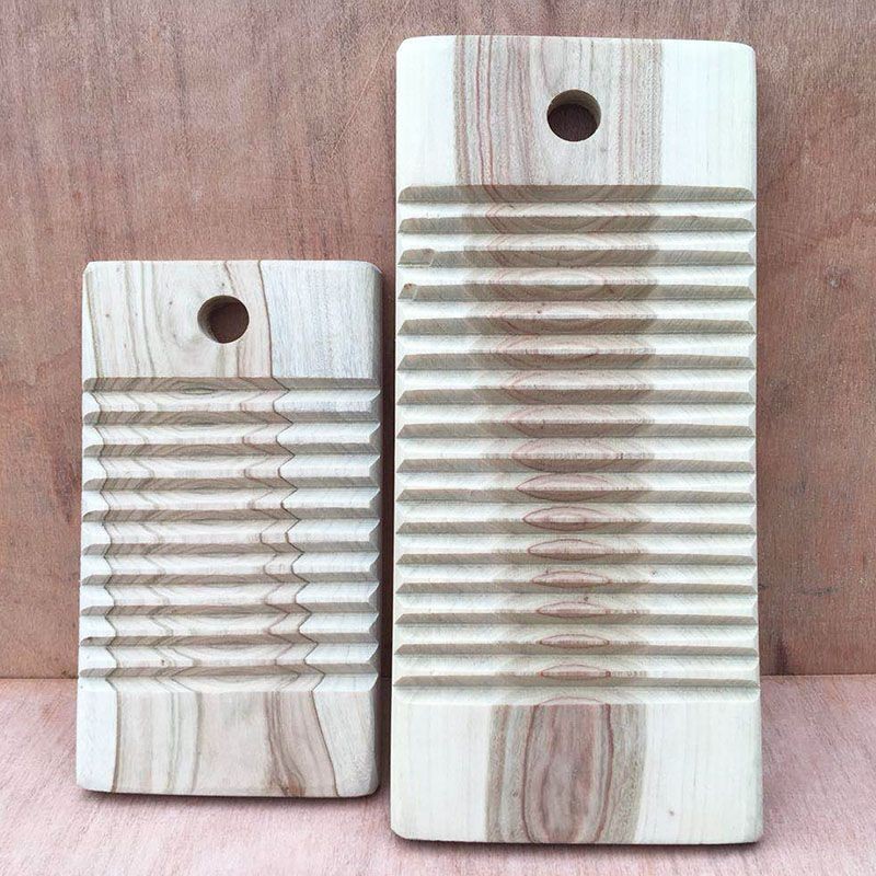 Solid Wood Washboard Mini Washboard Camphor Wood Washboard Kneeling ...