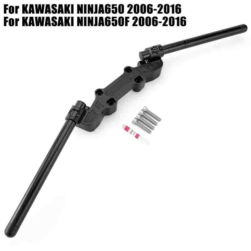 NINJA650 NINJA650F Clip on Fork Adapter Plate Handlebars For KAWASAKI ...