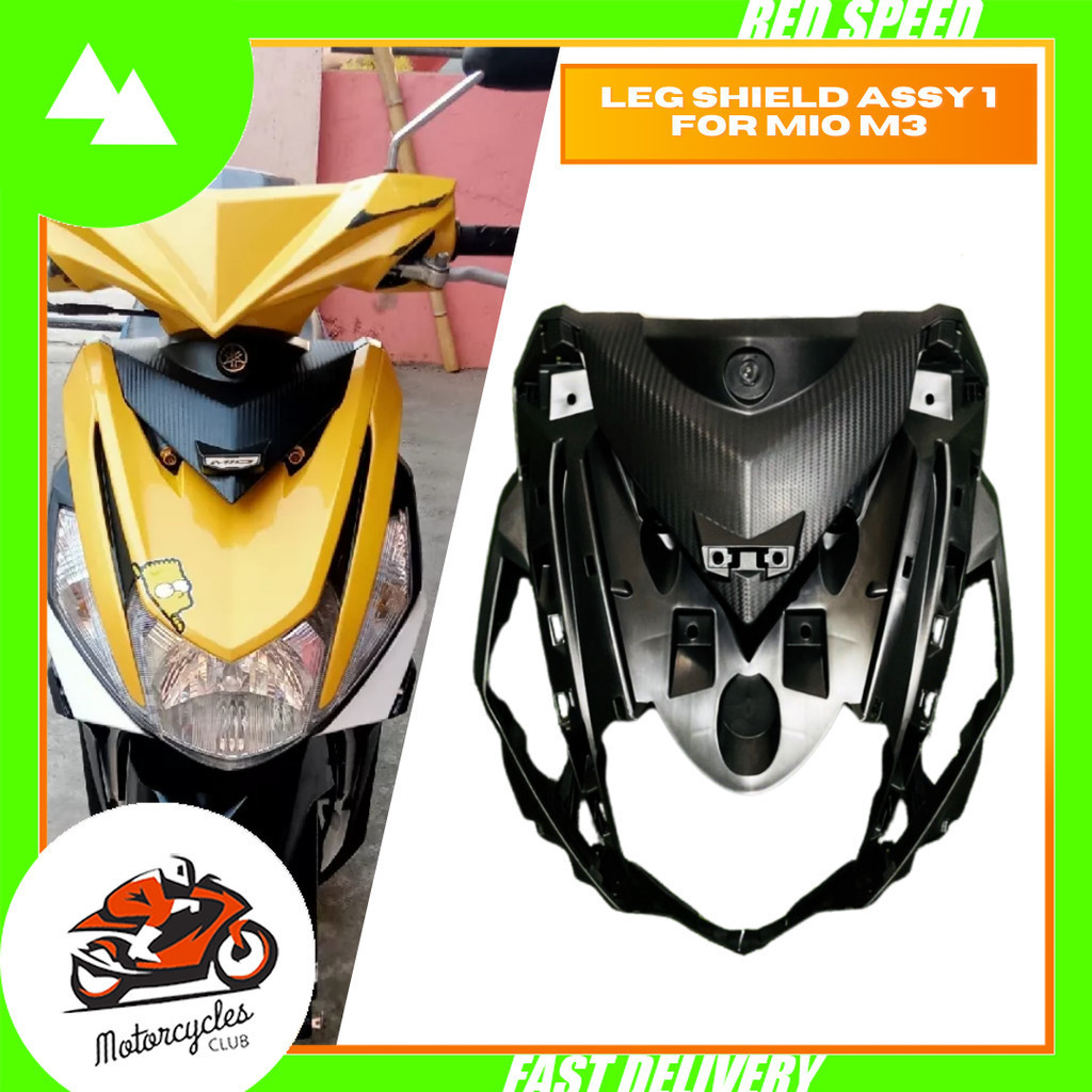 MOTORCYCLE FAIRINGS LEG SHIELD ASSY 1 FOR MIO I 125 / MIO M3 MOTORCYCLE ...