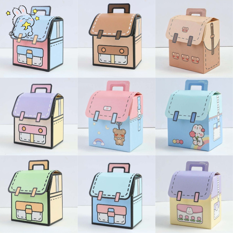 Portable Handbag Children's Day Cartoon Bunny School Bag Graduation ...