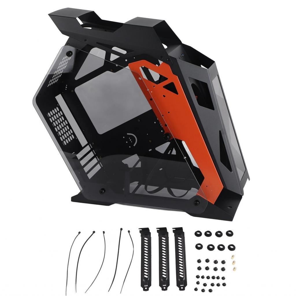 Haichao ATX PC Case Desktop Chassis Computer Gaming Transparent Special ...