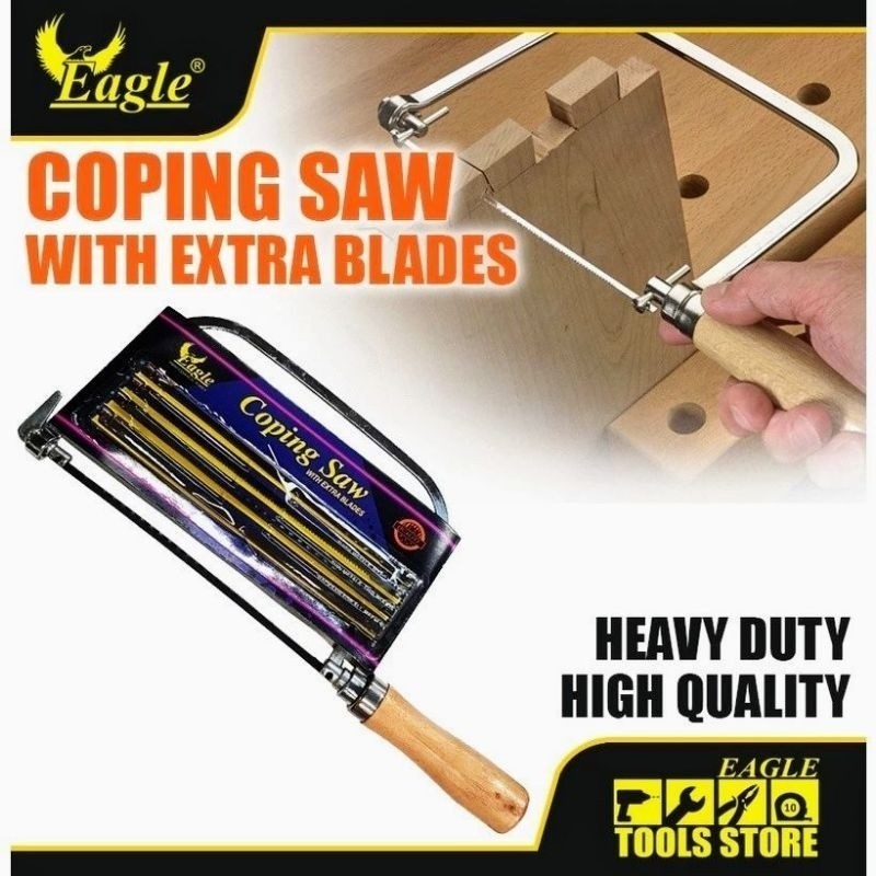EAGLE COPING SAW W/ 4 EXTRA BLADE MALIIT NA LAGARI PAMPUTOL NG BAKAL ...