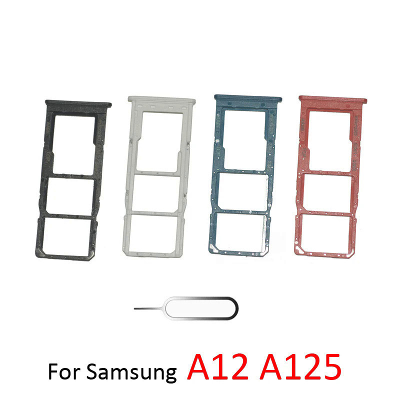 For Samsung Galaxy A12 A125 A125F A125M A125N Phone New SIM Chip Tray ...