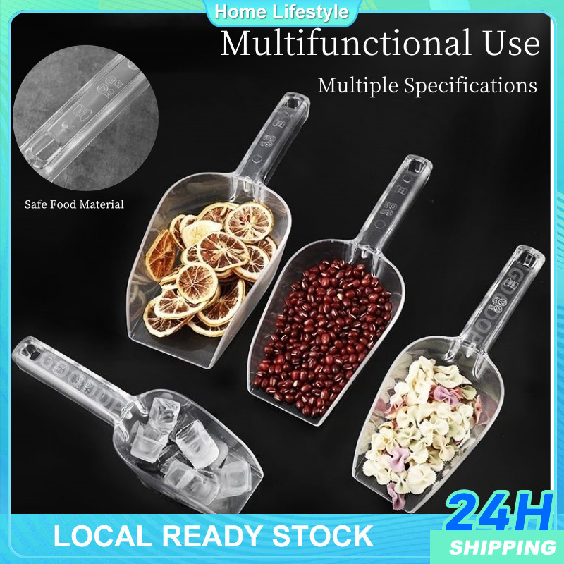 Food Shovel Acrylic Ice Scoop Ice Cream Crushed Shovel Candy Sugar ...