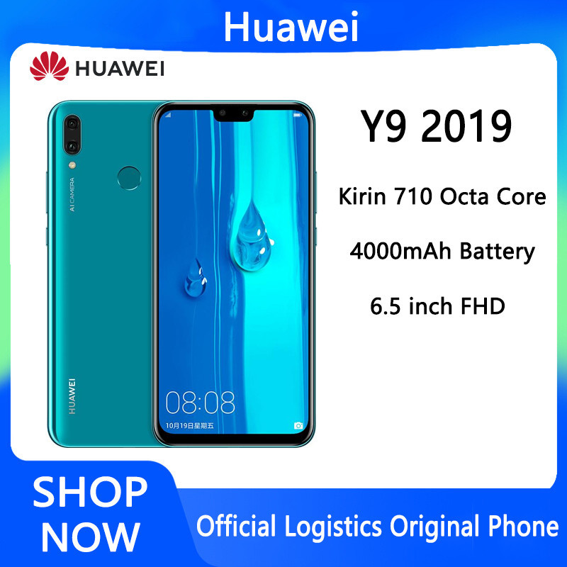 HuaWei Y9 2019 Smartphone Kirin 710 Octa Core Android google cellphone ...
