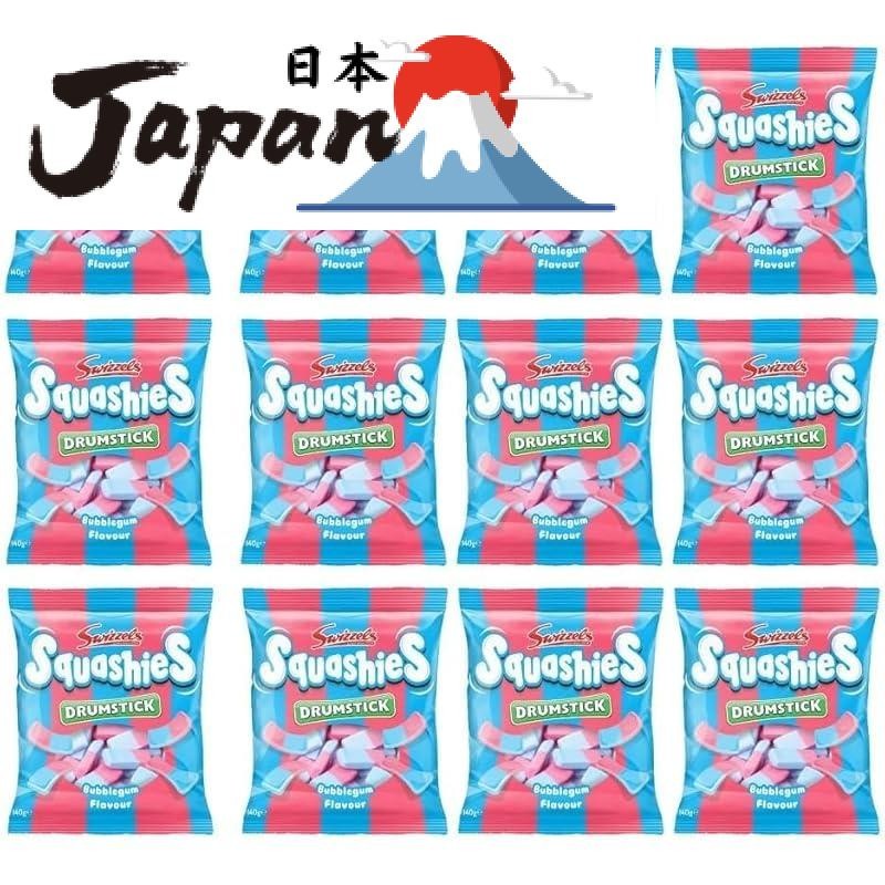 [import from Japan] Squashy Gummy Bubblegum Flavor x 12 set - Gummy ...