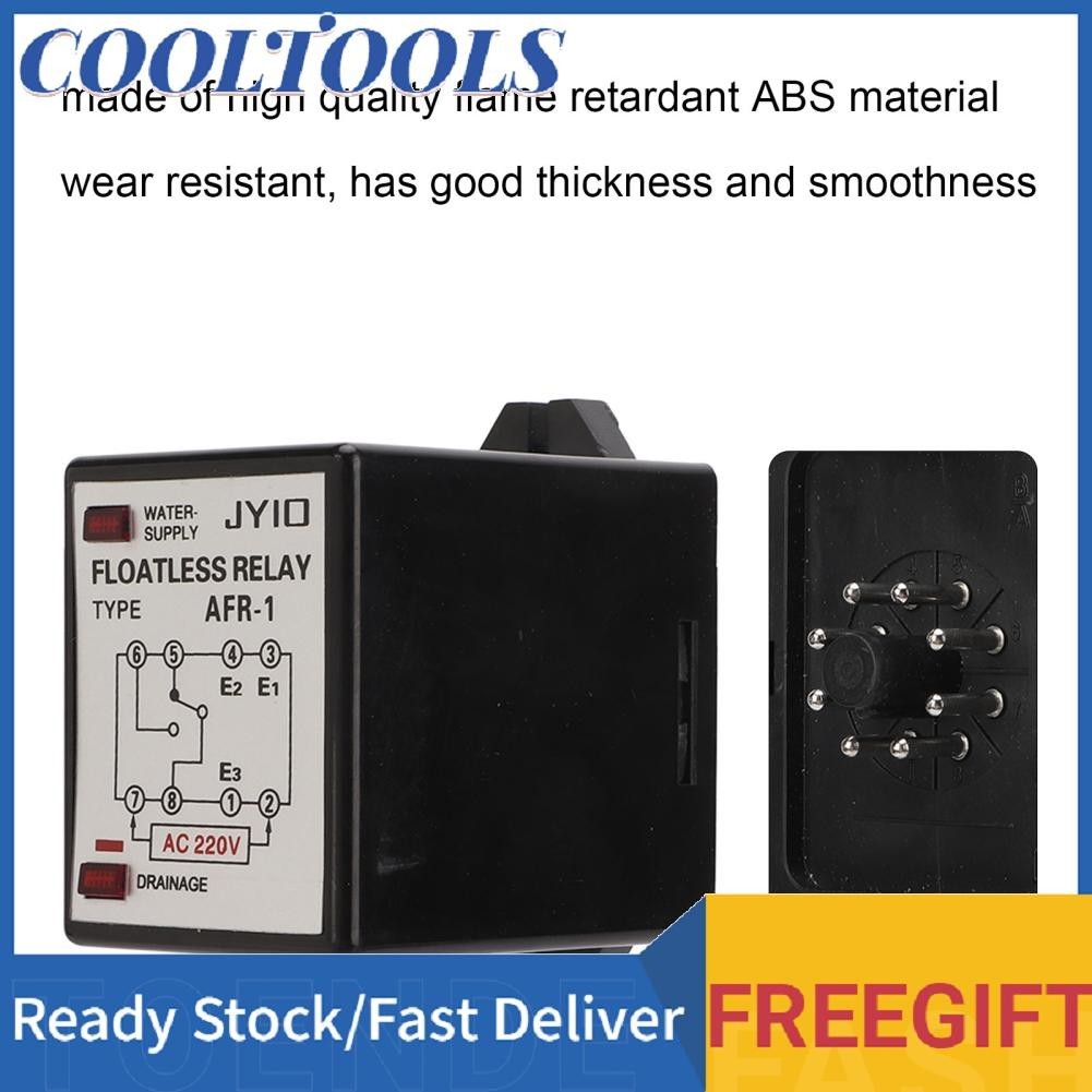 Cooltools Liquid Level Relay Strong Stability Floatless Level Switch ...
