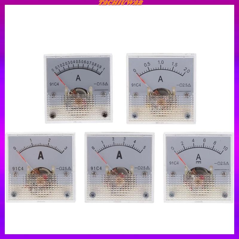 [Tachiuwa2] 0-1A To 0-10A DC Ammeter Analogue Panel Amp Meter Analog ...