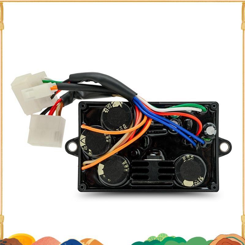 HJ-5K25DH-6 AVR Automatic Voltage Regulator Three Plugs 14 WIRES ...