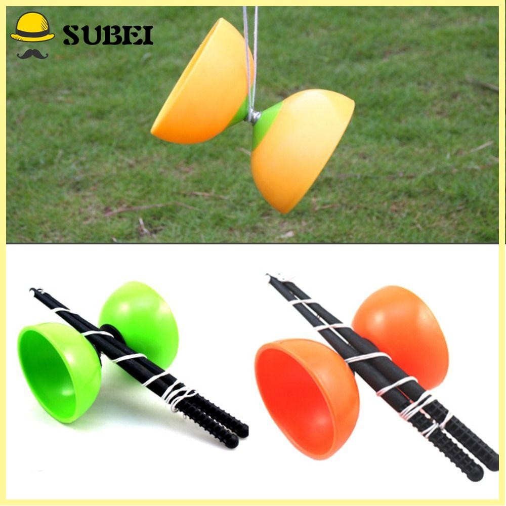 SUBEI1I Chinese Yo-yo, Soft Thicken Chinese Diabolo, Body Building ...