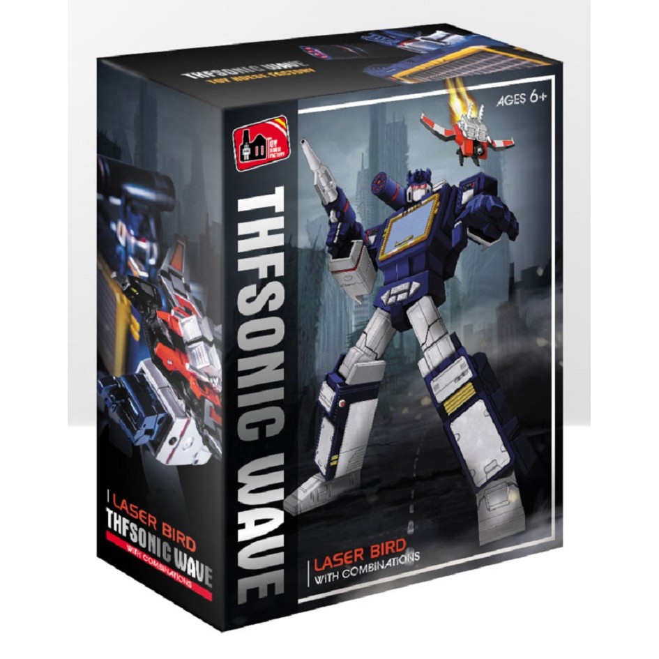 Thf Transformation Toy MP13 Sonic MP Scale Recorder G1 6 Boxes Tape ...