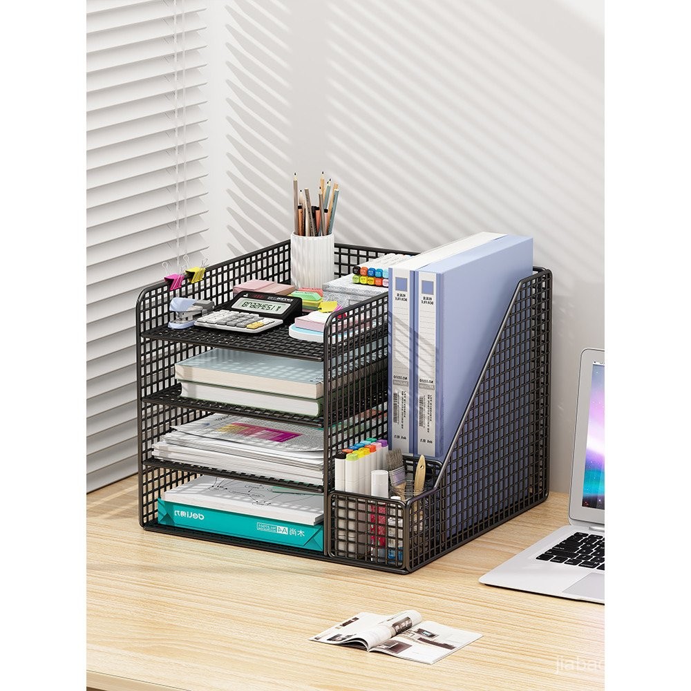 Office Desktop Storage Rack File Storage Rack File Storage Box Office ...