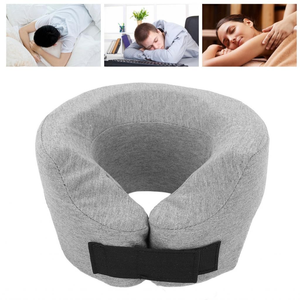 Xihoho Memory Foam Face Down Pillow Easy Breath Height Adjustable ...