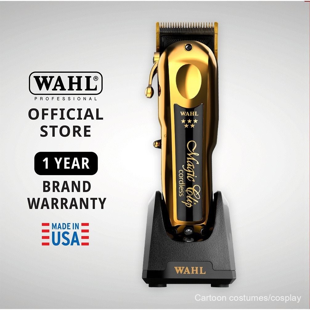 Wahl Hair Clipper Original Cordless Professional Wahl Senior Gold Hair ...
