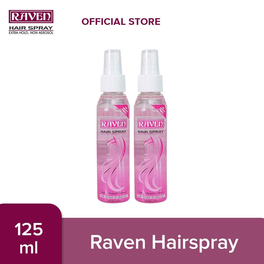 Raven Hairspray 125 ml - 2 pcs | Shopee Philippines