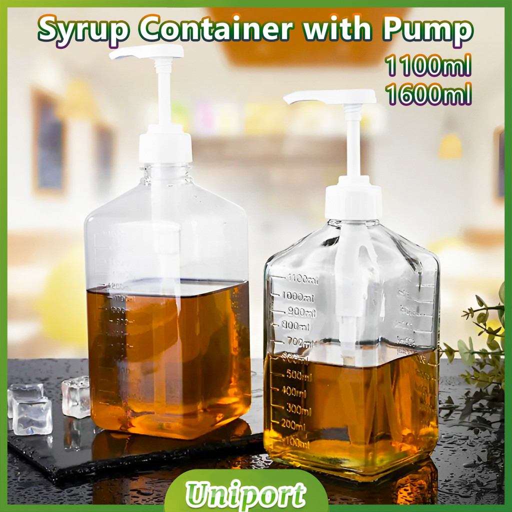 UNI Coffee Syrup Dispenser with Pump Multi-Function For Sugar Syrup ...