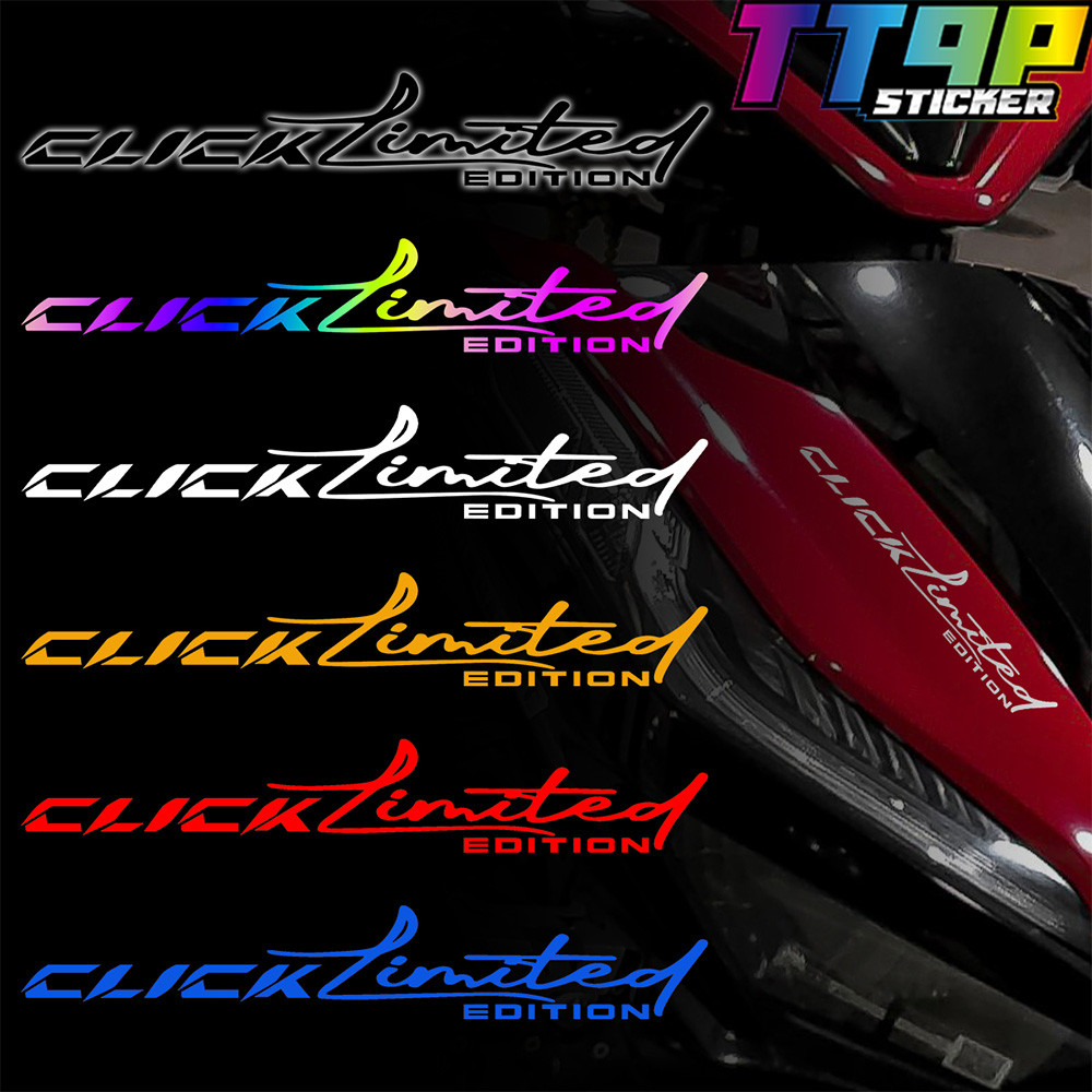 Motorcycle Reflective Sticker Honda Click 125i V3 V2 Windshield ...