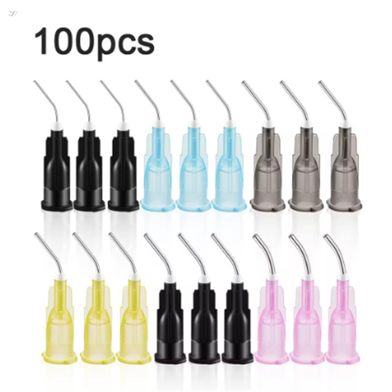 YOUYAO Pre Bent Dispensing Tip Etchant Resin Flow Composite Needle Tip ...