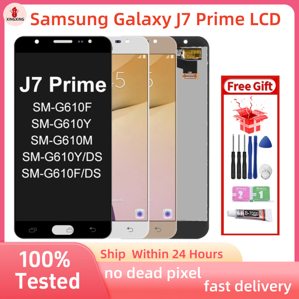 Samsung Galaxy J7 Prime LCD G610 SM-G610F G610Y/DS Display Touch Screen ...