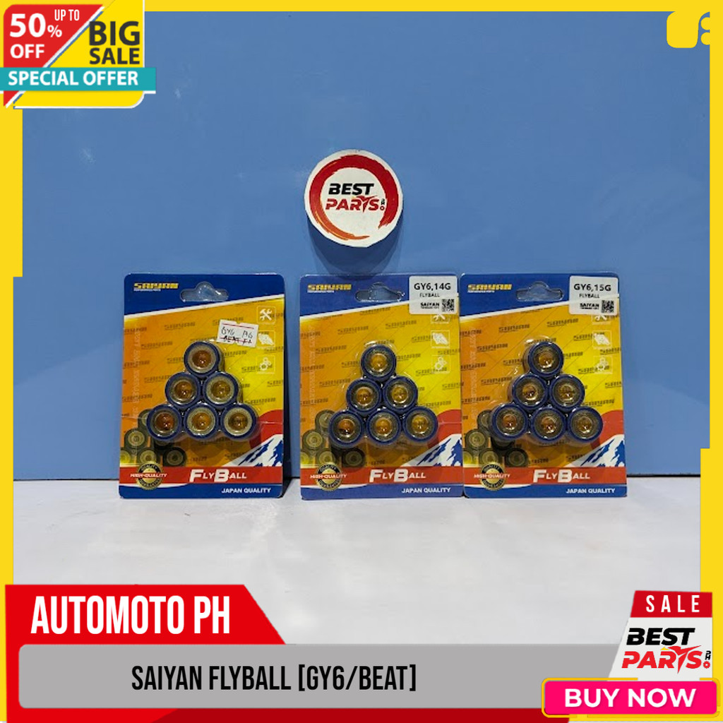 SAIYAN FLYBALL for GY6 / BEAT FI | BEST QUALITY | Shopee Philippines