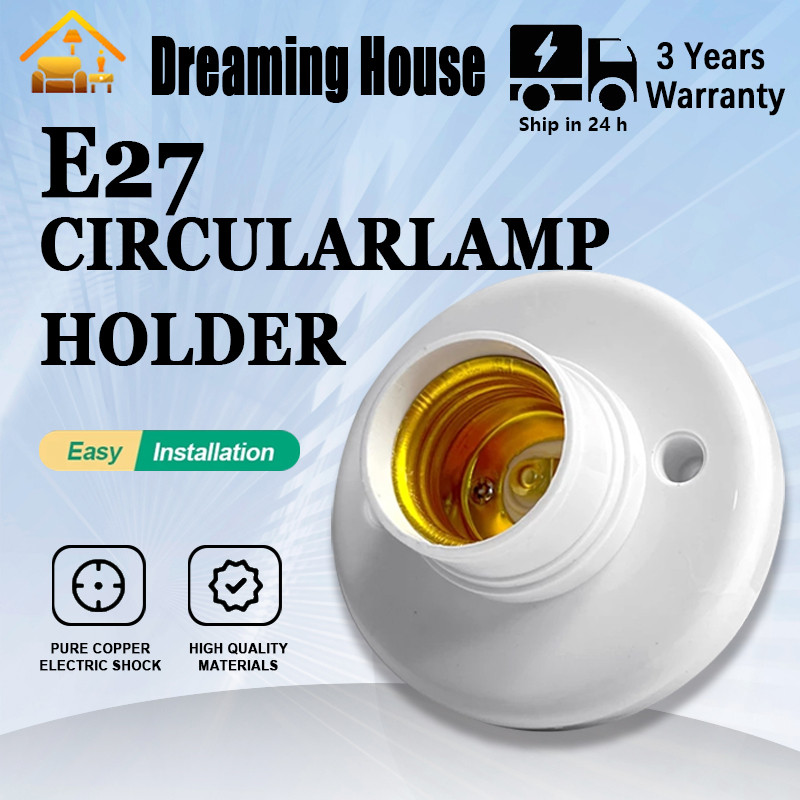 Bulb Holder Base Ceiling Light Bulb Socket Base | Shopee Philippines