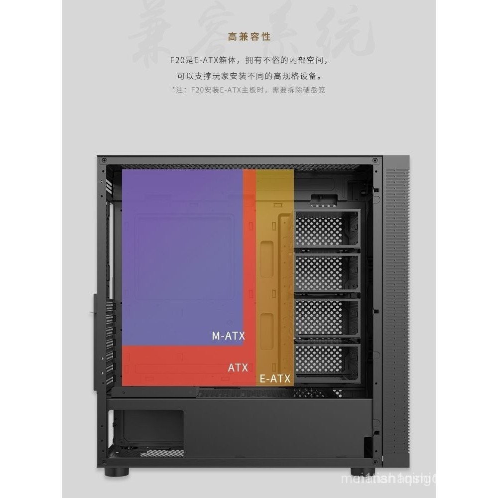 Peninsula Iron Box F20SSD/HDD Multi-Disk Chassis Desktop Computer E-AXT ...