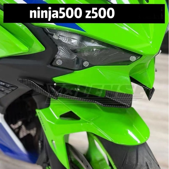 Kawasaki Motorcycle Fixed Wind Wing, NINJA500 Modified Wind Inlet Wing ...