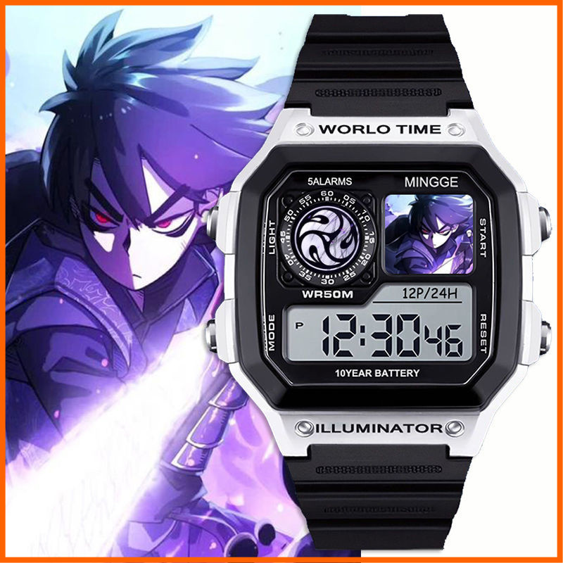 Assassin Wu Six Seven Student Watch Anime Two-Dimensional Electronic ...