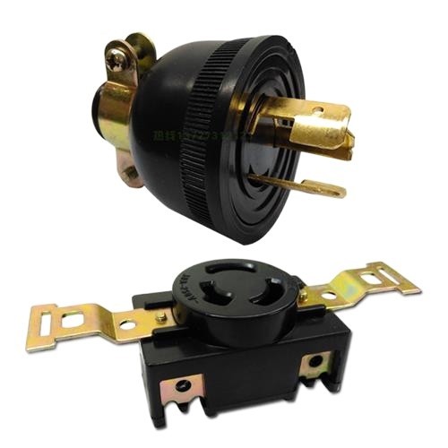 Gasoline generator plug output American triangle 220V belt line socket ...