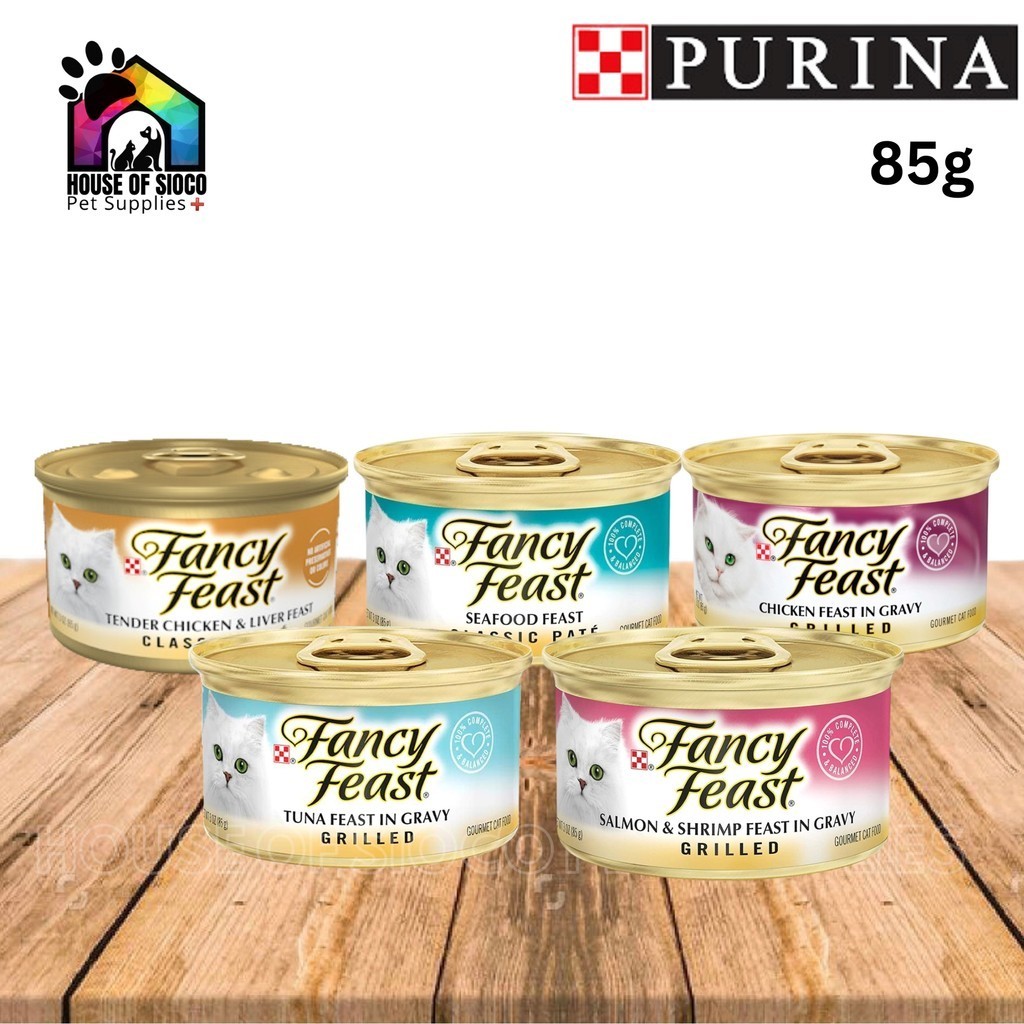 Purina Fancy Feast Wet Cat Food 85g | Shopee Philippines
