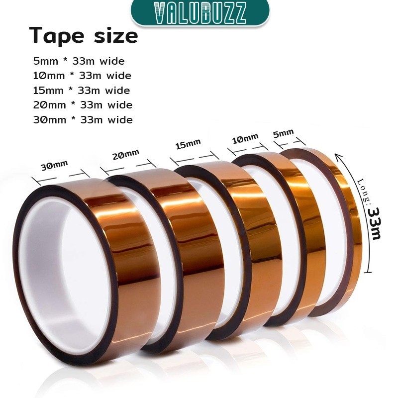 VLB High Temperature Tape Heat Press Tape Polyimide Film Adhesive Tape ...