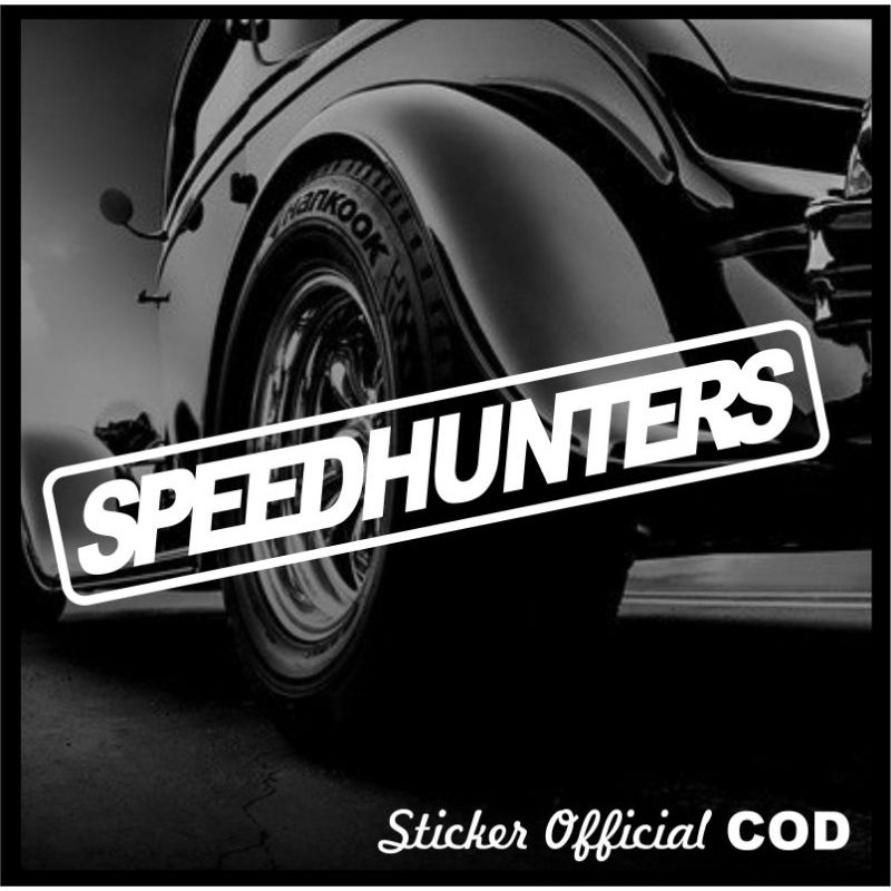 SpeedHunters Sticker for Motorcycle and Car Decals Vinyl | Shopee ...