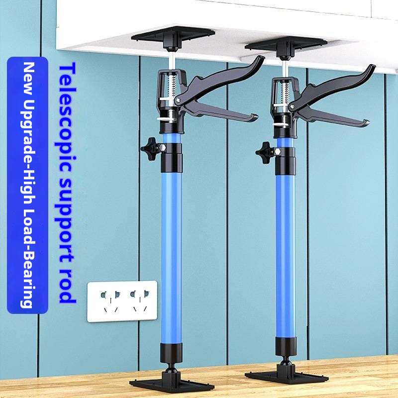 Telescopic rods, gypsum board adjustable lifting and lowering of ...