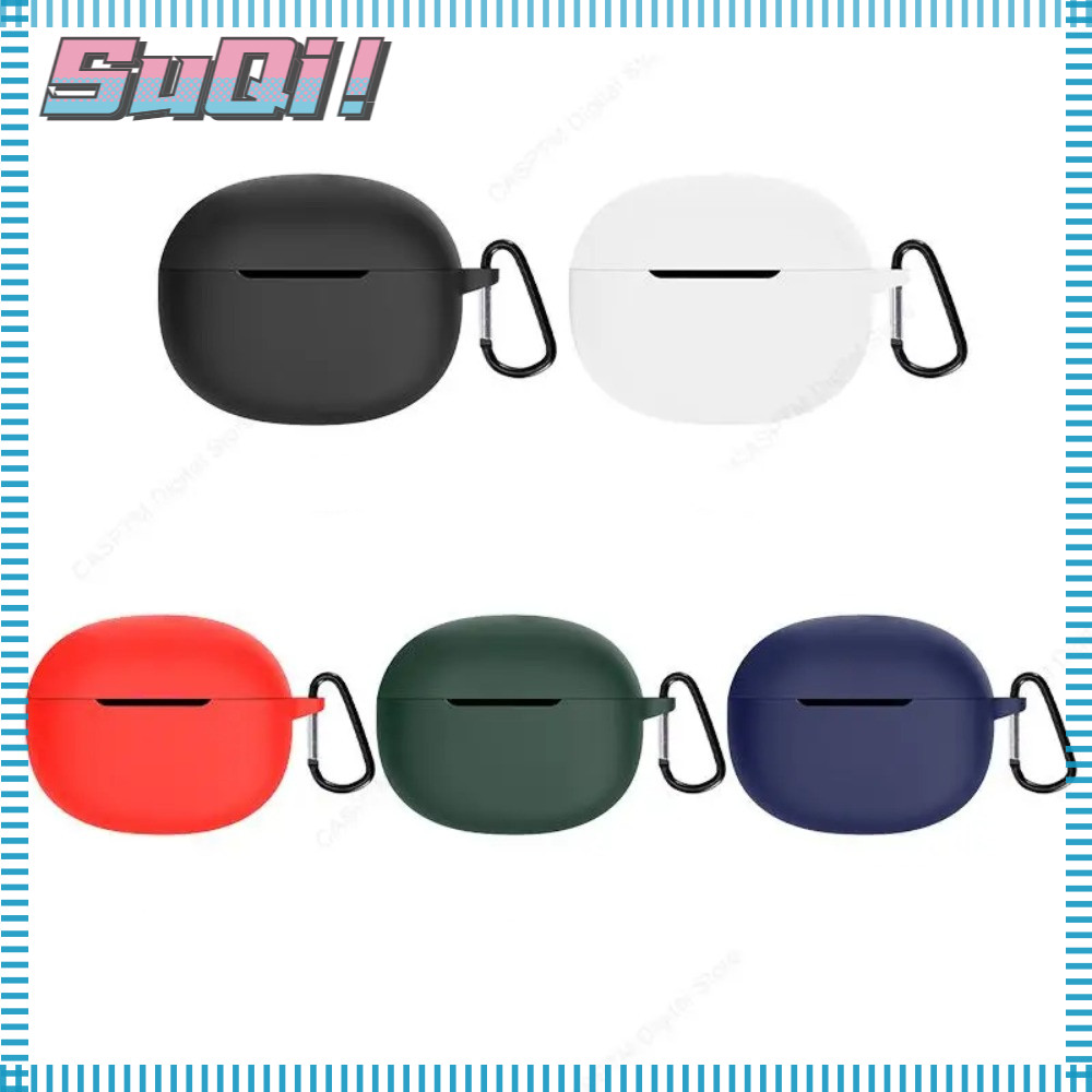 HI-SUQI Silicone , Washable Dustproof Buds Cover, Soild Color Anti-fall ...